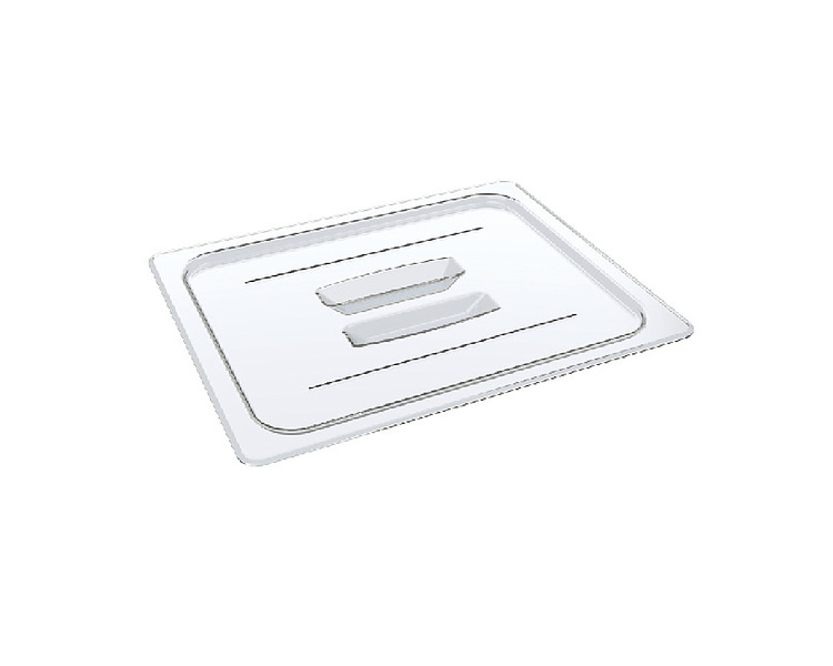 Food Pan Cover Polycarb Clear 1/2 12/Ctn